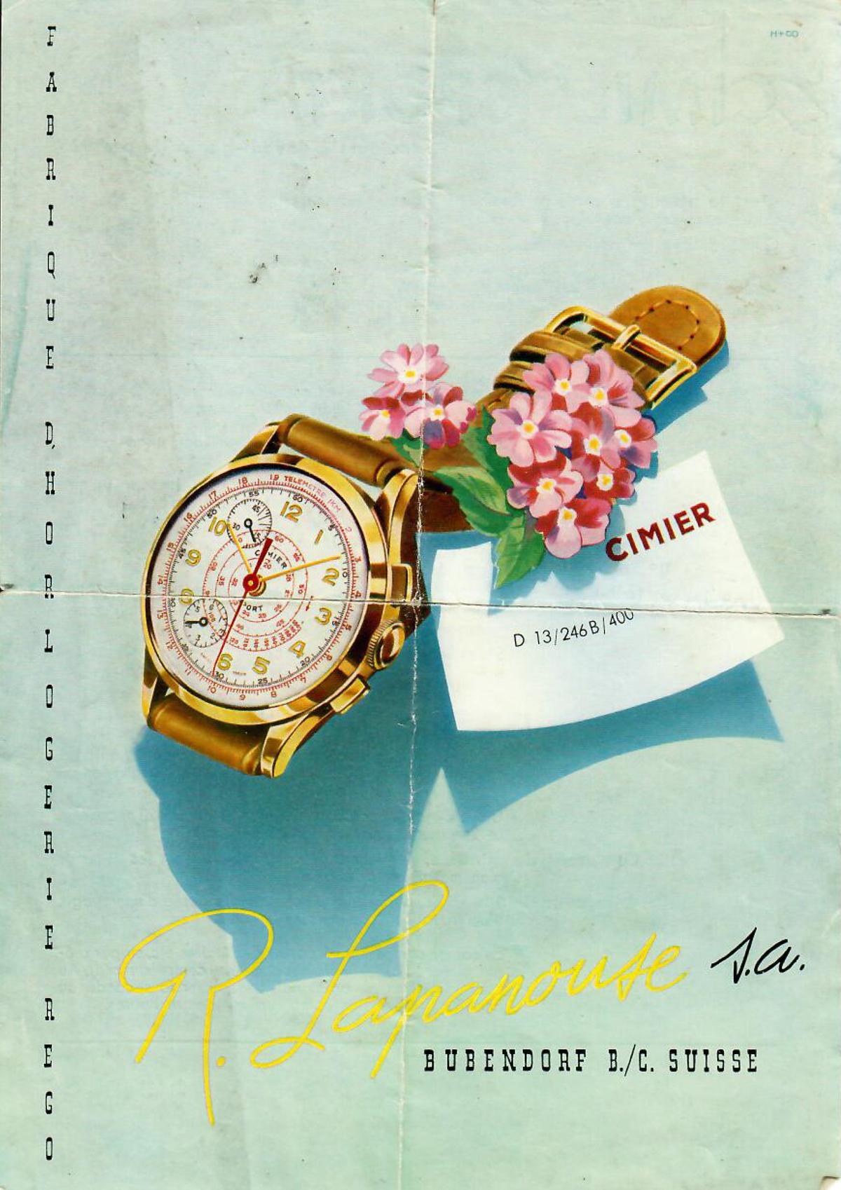 About CIMIER – A Century of Swiss Watchmaking Tradition